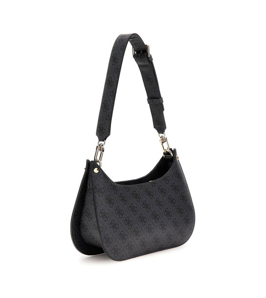 Γυναίκεια Τσάντα Ώμου Guess Hwsg8778720 - ΜΑΥΡΟ | Parex