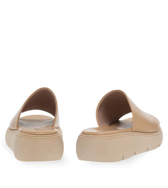 Γυναικείες Δερμάτινες Comfort Παντόφλες Maison Minrelle 12129052 - ΜΠΕΖ ...