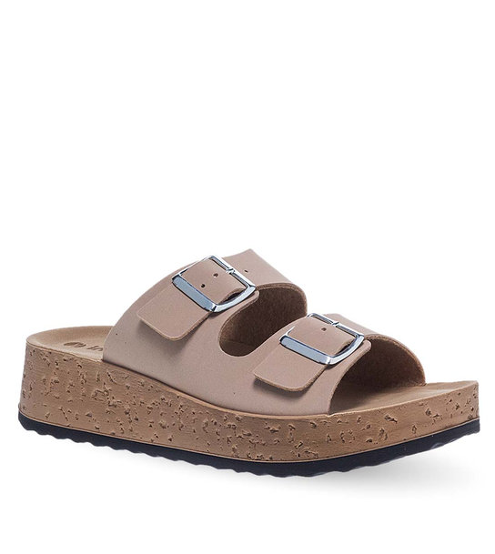 Γυναικείες Παντόφλες Comfort Inblu Pk000044 026 - ΜΠΕΖ | Parex