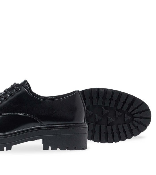 Γυναικεία Oxford Παπούτσια Parex 11132005 - ΜΑΥΡΟ | Parex