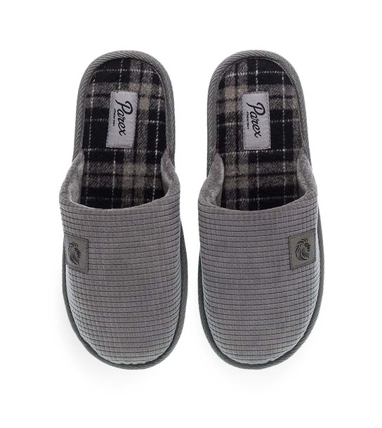 Ανδρικές Παντόφλες Σπιτιού Parex 10132146 - ΓΚΡΙ | Parex