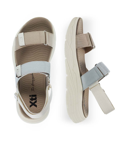 Γυναικεία Comfort Πέδιλα Xti 144073 Beige - ΜΠΕΖ | Parex