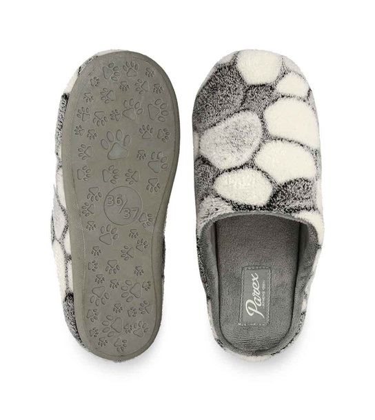 Γυναικείες Παντόφλες Σπιτιού Parex 10124017 - ΓΚΡΙ | Parex