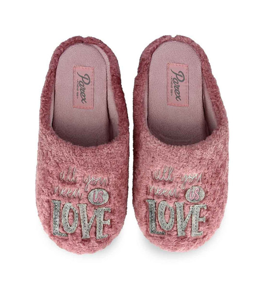 Γυναικείες Παντόφλες Σπιτιού Parex 10124027 - ΡΟΖ | Parex