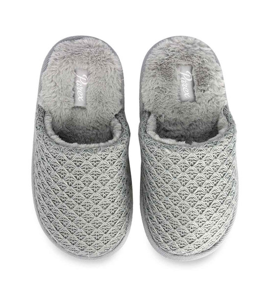 Γυναικείες Παντόφλες Σπιτιού Parex 10122000 - ΓΚΡΙ | Parex